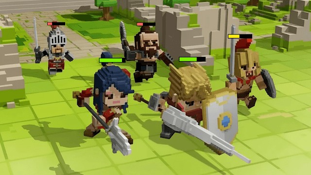 Craft Warriors Frontier iOS: Game chiến thuật thời gian thực co-op