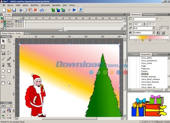 SWiSH miniMax 4.0 - Phần mềm tạo video Flash chuyên nghiệp