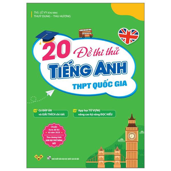 Tải Sách 20 De Thi Thu Tieng Anh THPT Quoc Gia (Co Dap An) PDF dễ dàng
